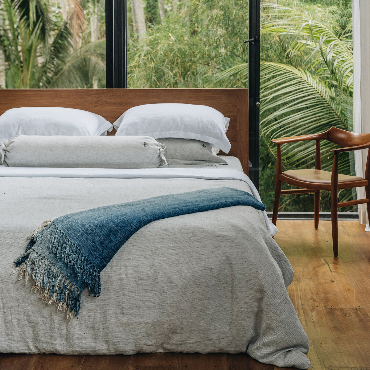 100% Finest Flax Linen Sheets Bundle Set | Heveya® Bali